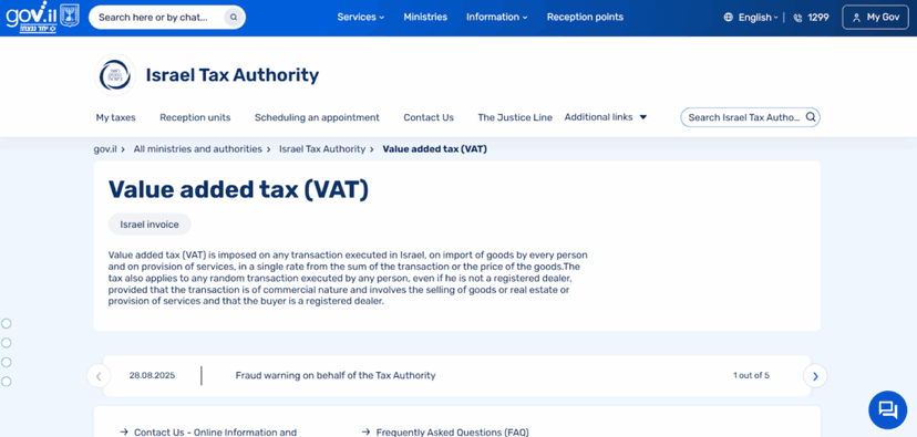 VAT Registration in Israel for Foreign Companies | Commenda